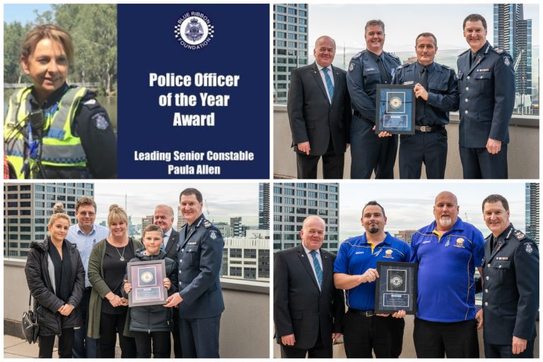 2019 Blue Ribbon Foundation Award winners announced - Victoria Police ...