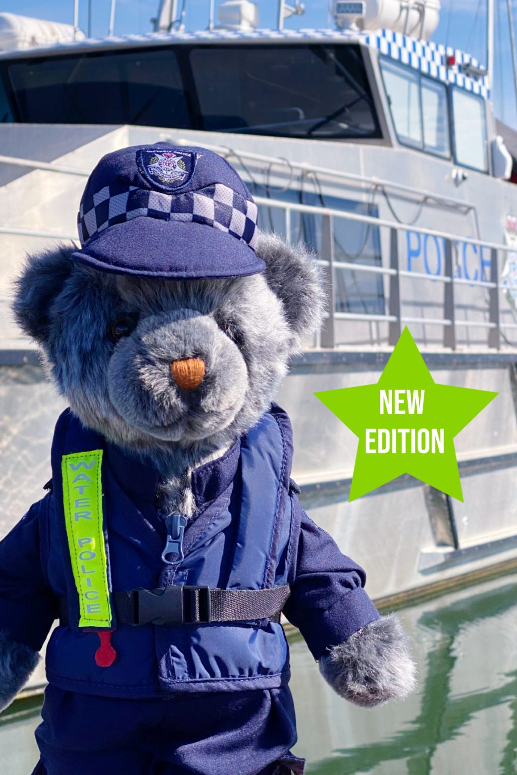 Just arrived - New Constable T Bear - Victoria Police Blue Ribbon ...